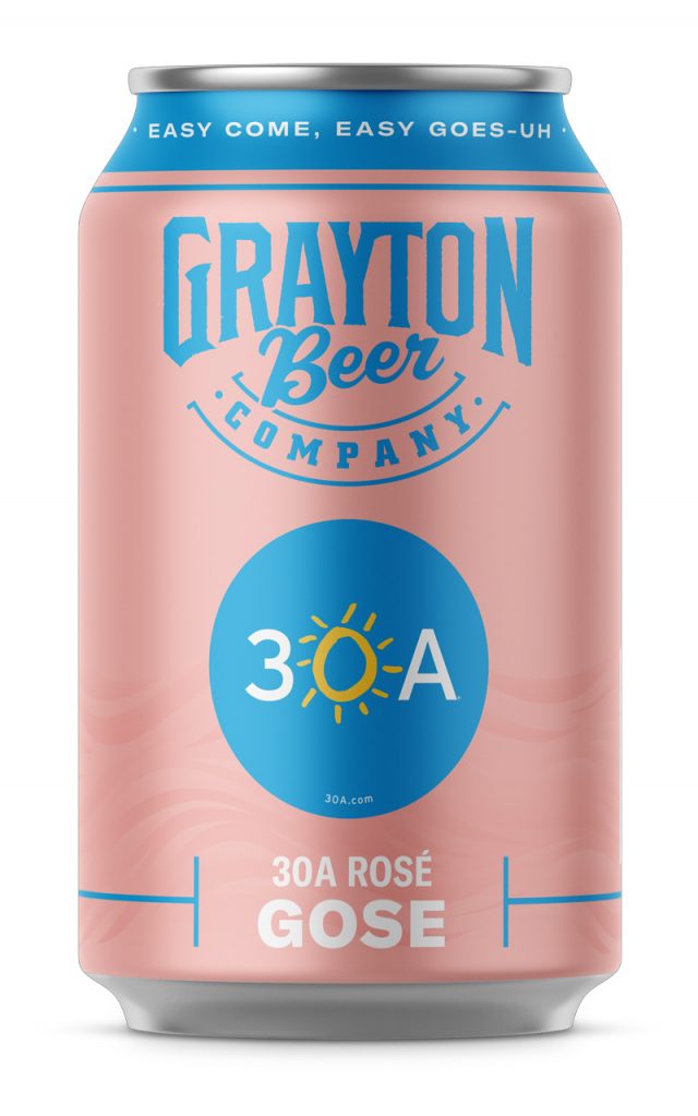 30a TV Beaches of South Walton Florida News New Beer Cans Display 30A Logo