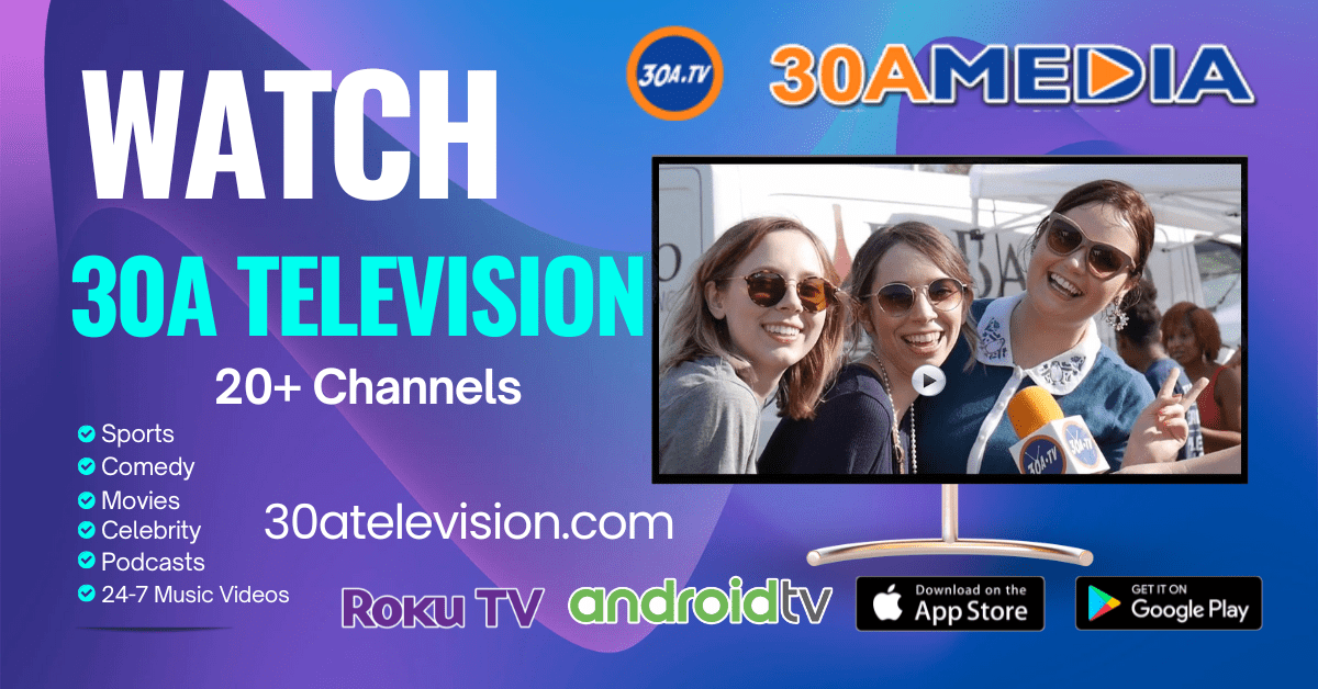 30A Sunsets | TV | ROKU | Fire | Apple | Destin | 30A | PCB