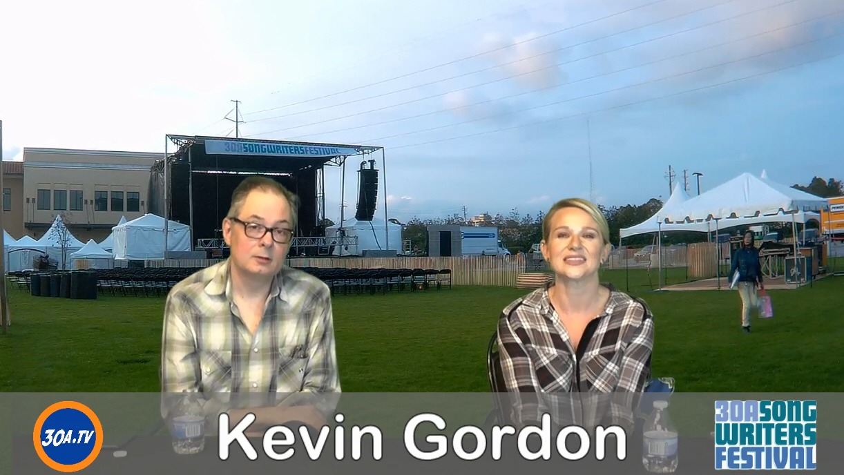 Backstage with Cortni at 30A Songwriters with Kevin Gordon | TV | ROKU ...