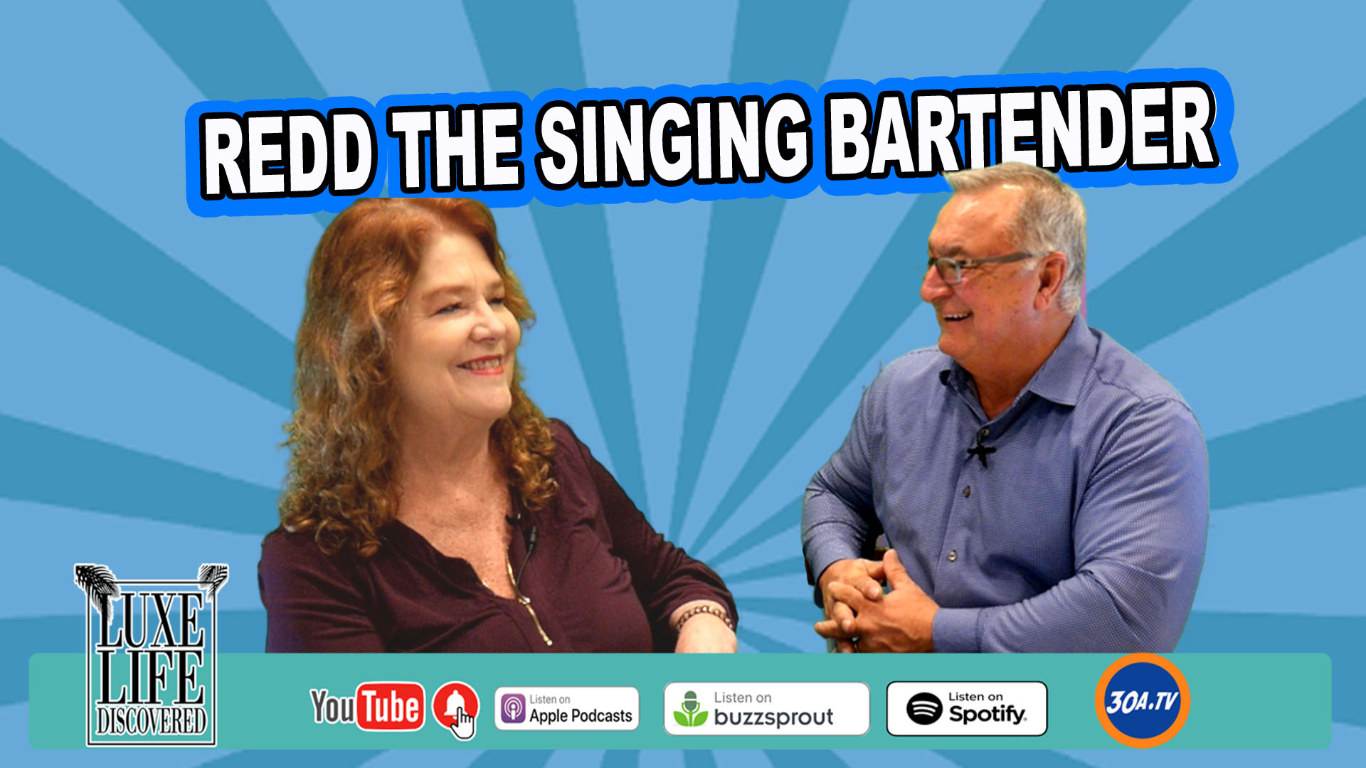 Redd The Singing Bartender on Luxe Life Discovered Podcast | TV | ROKU ...